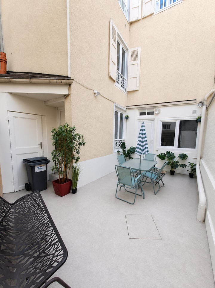 Gîte 1 à 6 Personnes - Centre De Troyes - Terrasse - Troyes