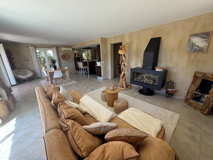Entre Mer Et Collines, Maison Bohème à Ste Maxime - Sainte-Maxime