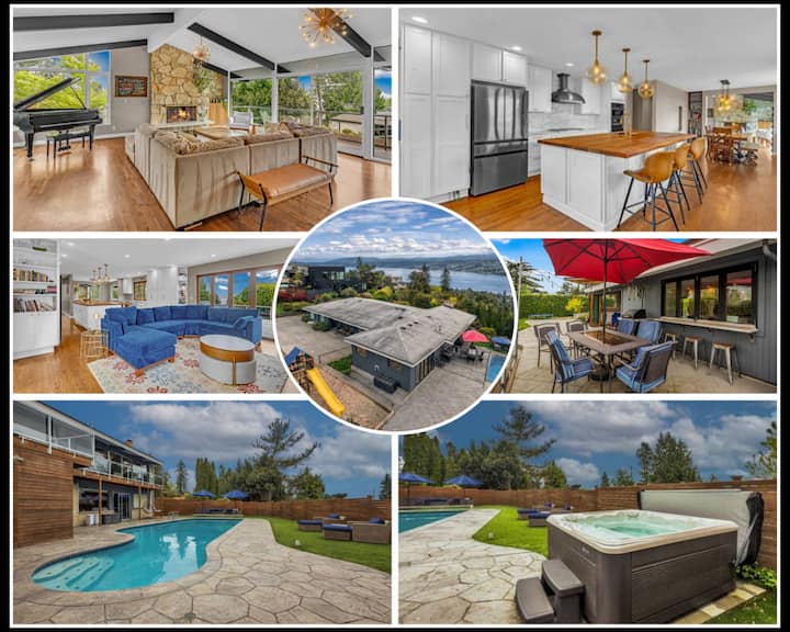 World Cup 2026 Basecamp | Luxury Pool & Hot Tub - Seattle, WA