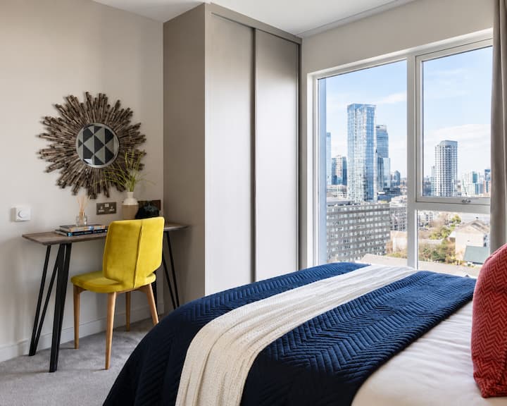 Skyline Ldn Views | Canary Wharf Luxury Apartment - Greenwich