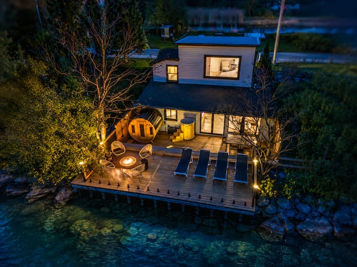 Lakefront Wellness Retreat - Sauna + Cold Plunge - Kingsville
