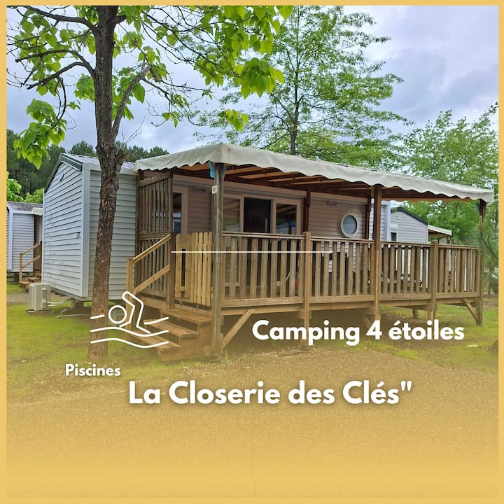 La Closerie Des Clés "Mobil-home" Camping 4 * - Parentis-en-Born