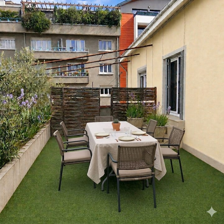 Magnifique T2 De 35mc Avec Terrasse De 40mc - Grenoble