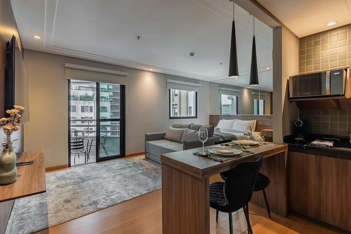 Flat Luxo Jardim Europa | Itaim/faria Lima - São Paulo