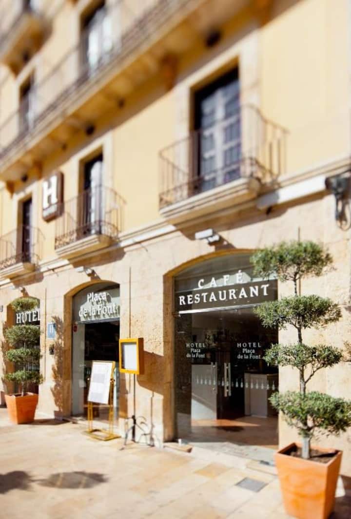 Plaça De La Font - Central Hotel - Tarragona