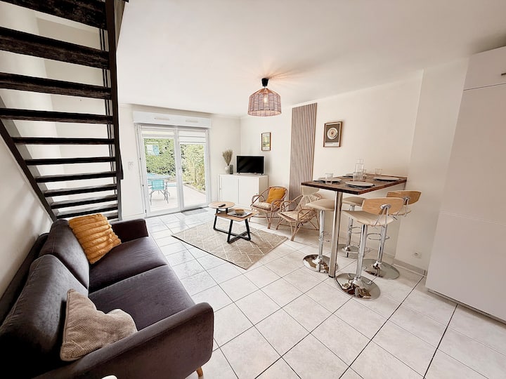 Maison Cosy à Séné, Proche Plage & Vannes - 4 Pers - Séné
