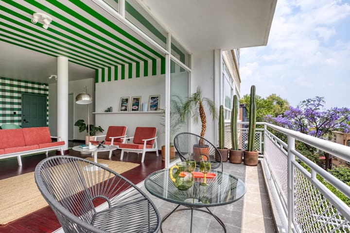 La Vibrante – Signature 3br W/ Terrace In Condesa - México