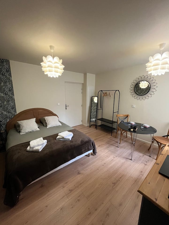 Studio Plein Centre-ville Cosy 2 Personnes - Morteau