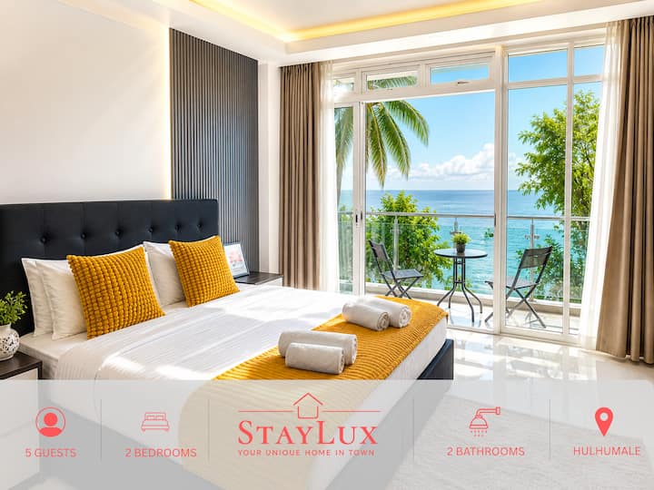 Luxury Oceanview 2br Condo | Beachfront - Maldives