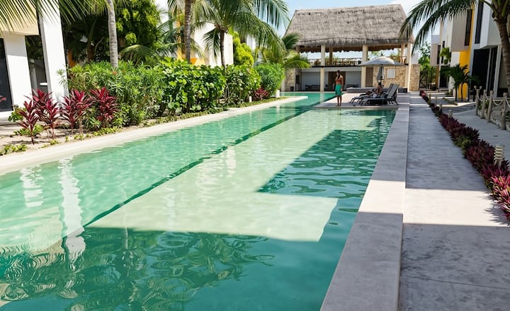 Telchac: 4 Recámaras + Alberca Privada + Playa - Telchac Puerto