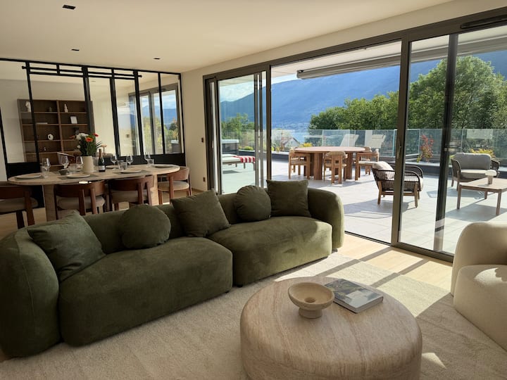 La Perle Du Lac - Jacuzzi - Terrasse - Accès Lac - Aix-les-Bains