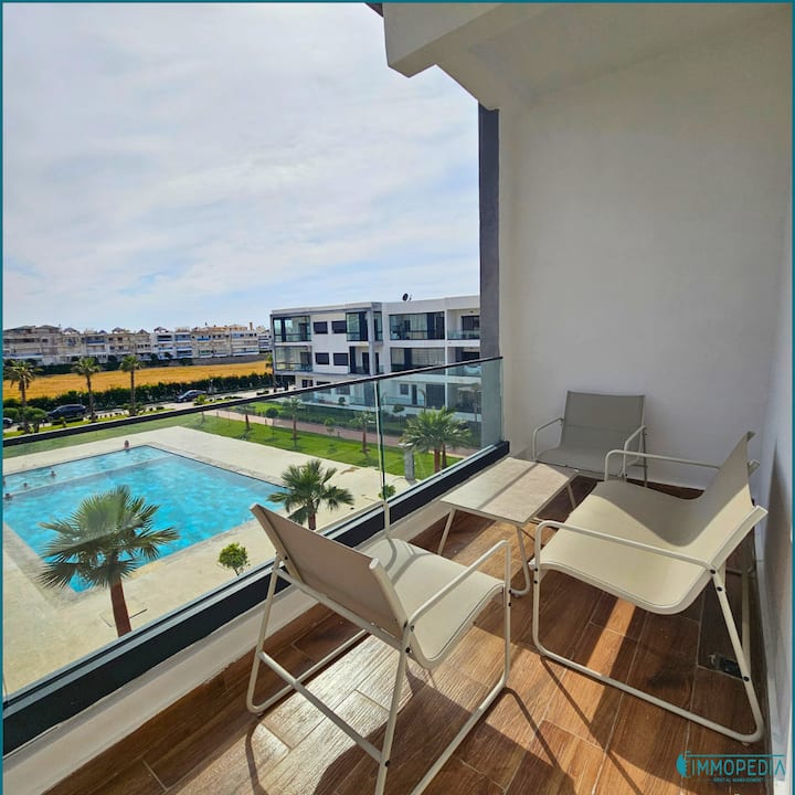 Havre De Paix Familial Avec Vue Piscine Et Mer - Mohammédia