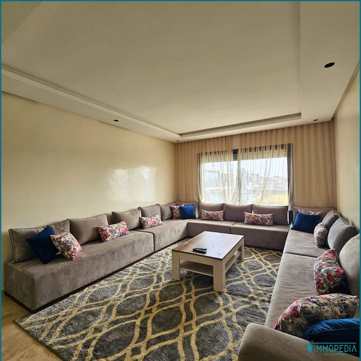 Havre De Paix Familial Avec Vue Piscine Et Mer - Mohammedia