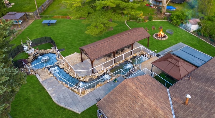 Westworld Columbus Ranch Pond/theatre/sauna/bbq - Polaris, OH