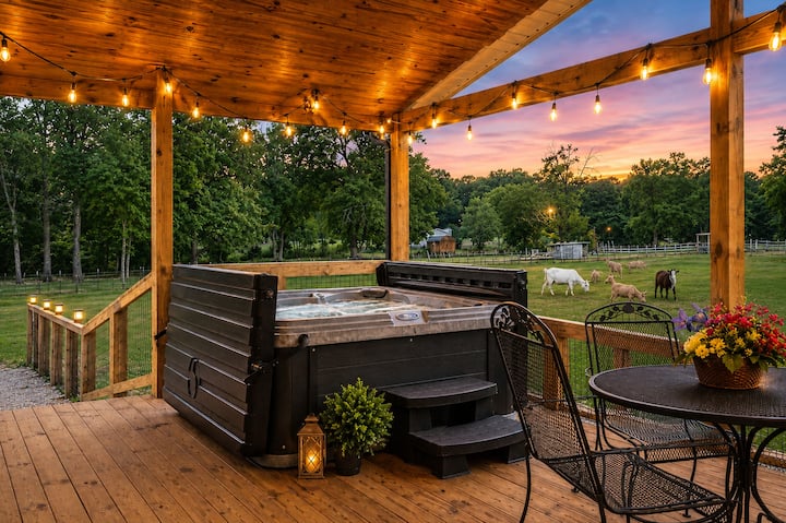 Animals, Hot Tub, Fire Pit, Museum In Hot Springs! - Hot Springs, AR