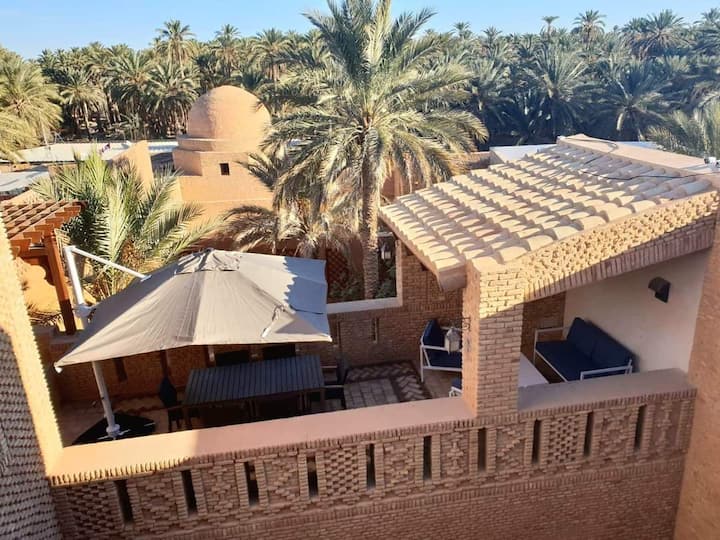 Amazing Traditional House In The Heart Of The Palm - Tozeur