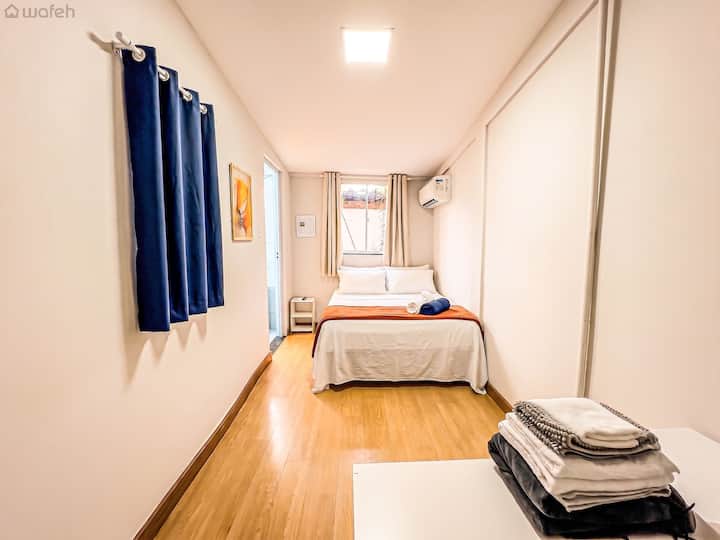 Double Room With Air Conditioning On The Seafront - Belo Horizonte