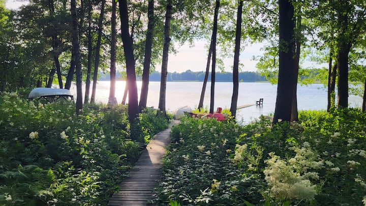 Wood-heated Sauna, Fireplace And Nature - Espoo