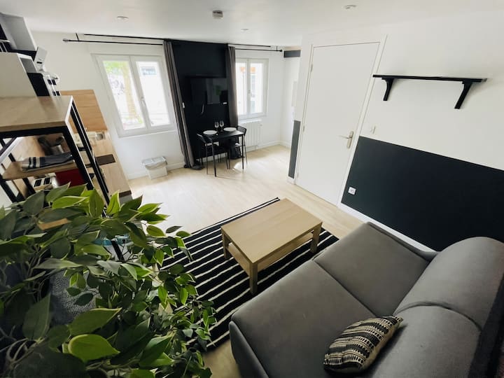 Studio Cosy Aux Docks De Rouen Proche Kindarena - Rouen
