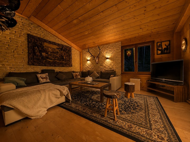 "Le Domaine Du Cerf" Chalet Nature 7 à 10 Pers - Haut-Rhin