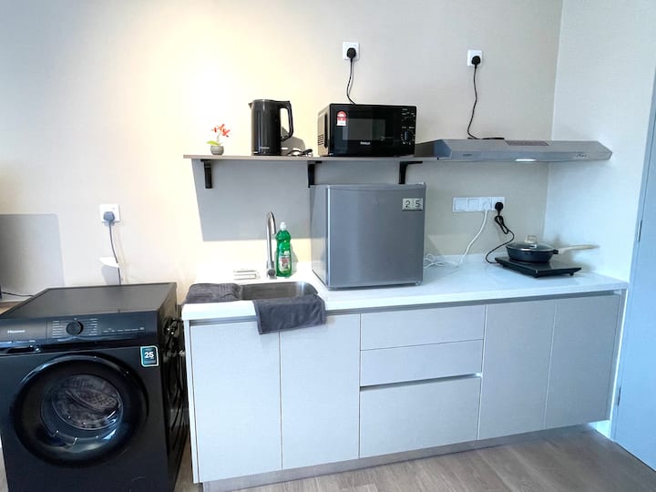 2pax Cozy 1br Skyline Kl | King Bed | Fast Wifi - Malaysia