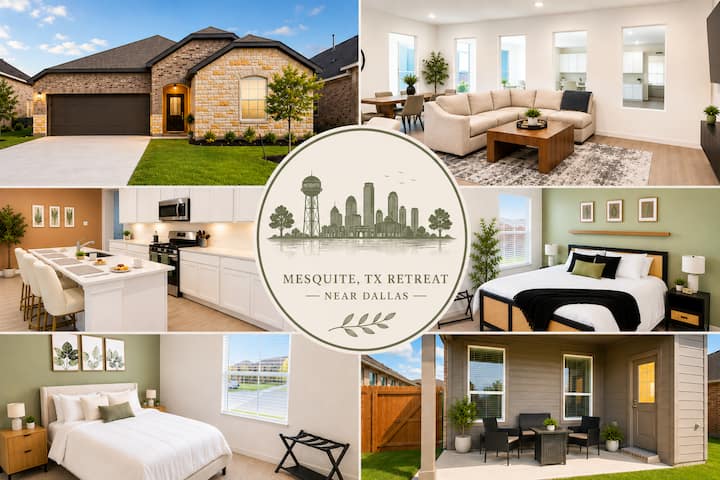 Modern 4br Home Mesquite Tx Retreat Near Dallas - Mesquite, TX