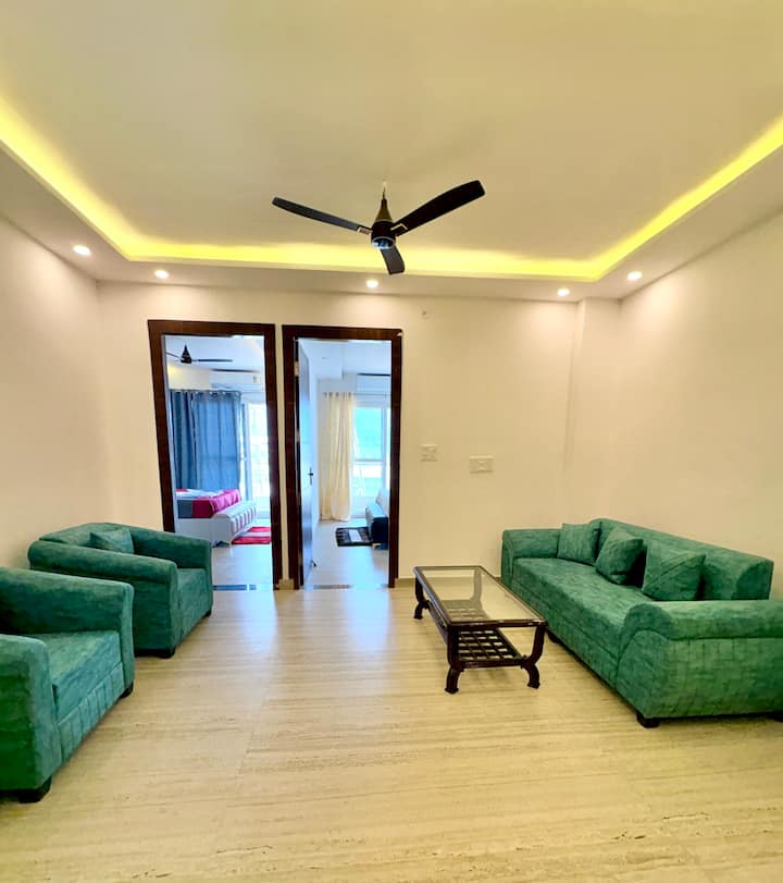 Quadra By Canvas Stays 4bhk River View Apartment - Rishikesh