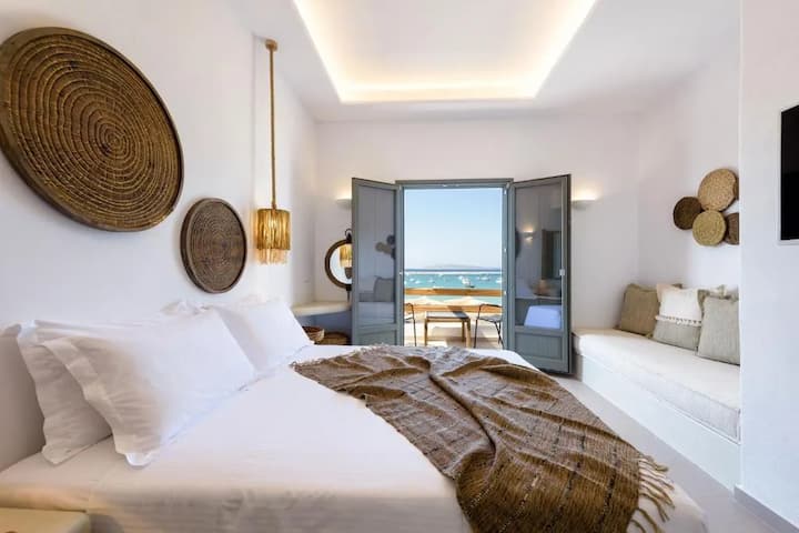 Kiano Deluxe Double Room With Sea View - Antiparos