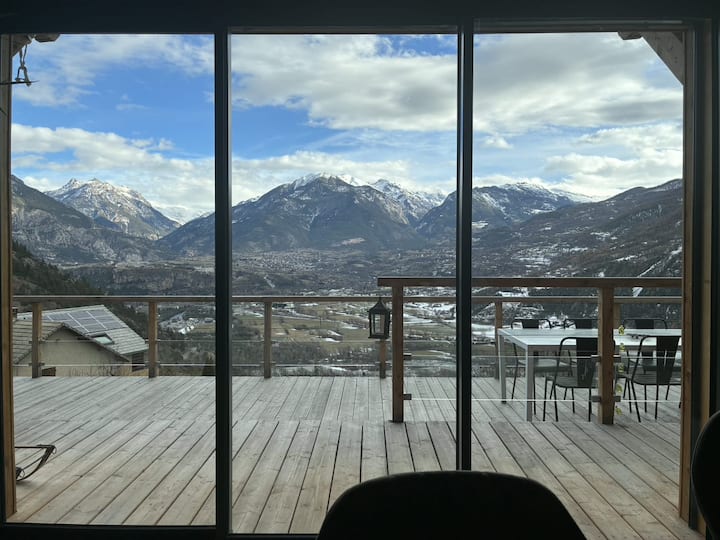 Chalet D’exception Avec Terrasse Panoramique - Risoul