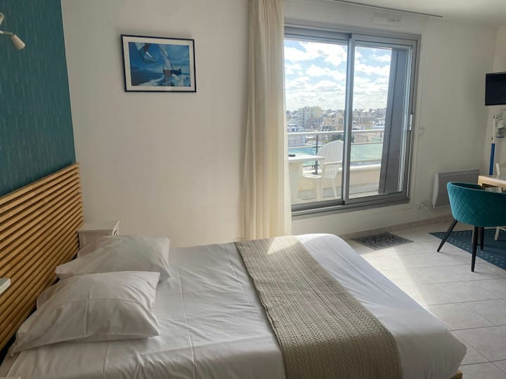 Studio 20m² Vue Sur Mer Avec Un Grand Balcon - Dinard
