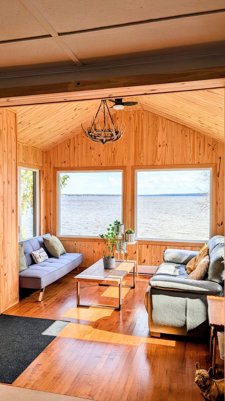 Charby's Chalet|spa Et Bord De L'eau|vue Splendide - Mirabel
