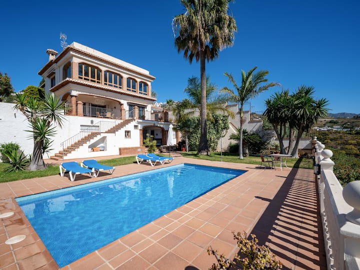 Villa El Pilar Avec Piscine Privée Chauffée - Salobreña