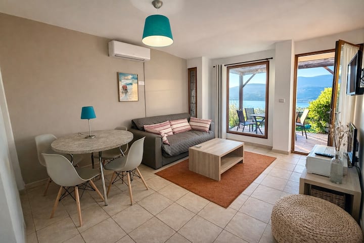 Mini-villa 4 Personnes - Soléa 46 - Vue Mer - Serra-di-Ferro