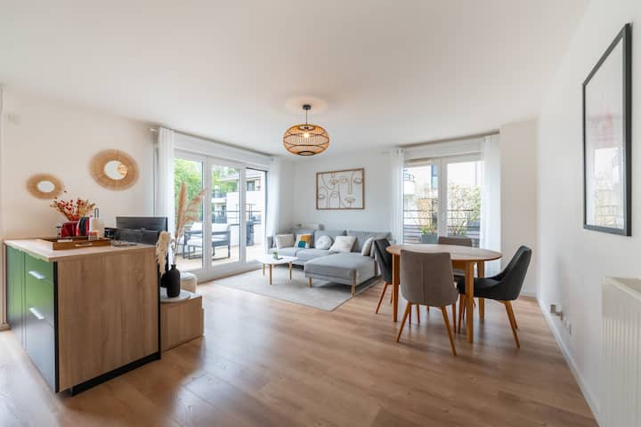 Appartement 6 Pers Disney à 5 Min Parking Gratuit - Montévrain