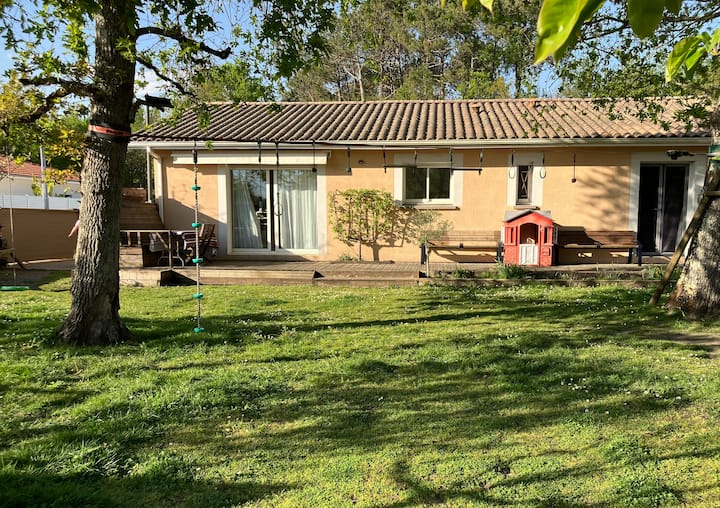 Maison Familiale Proche Du Bassin D'arcachon - Le Teich
