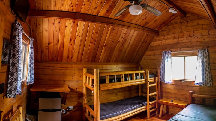 Camping Cabin | Full Bed & Bunk | Sleeps 4 - Adams County Winery, Orrtanna