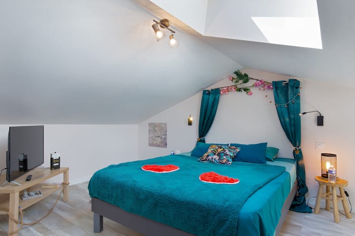 Appartement 4* Jacuzzi-chambre Mb Room - Puget-sur-Argens