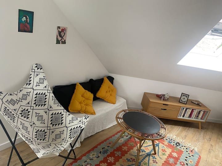 Studio Cosy - Quartier Calme Centre-ville - Fougères