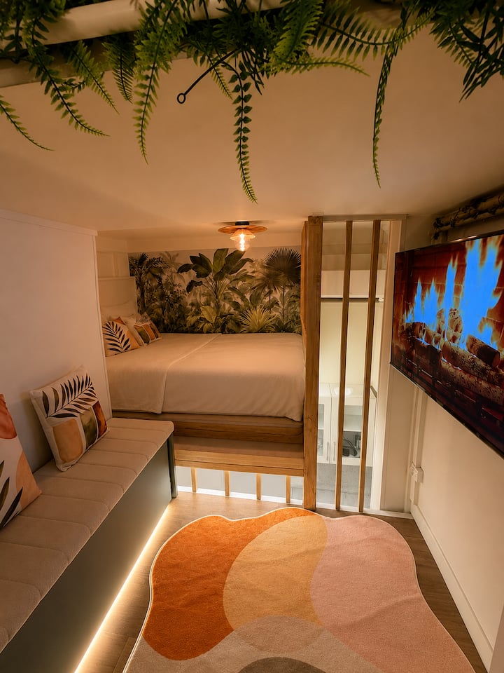 Charmant Studio Duplex Climatisé Cosy & Tropicale - Nice