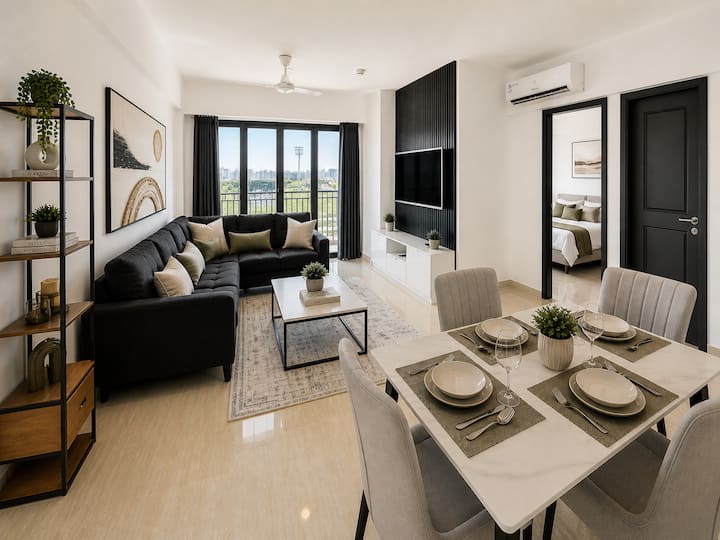 Luxury 2br Condo | Infinity Pool & Gym - Maldives