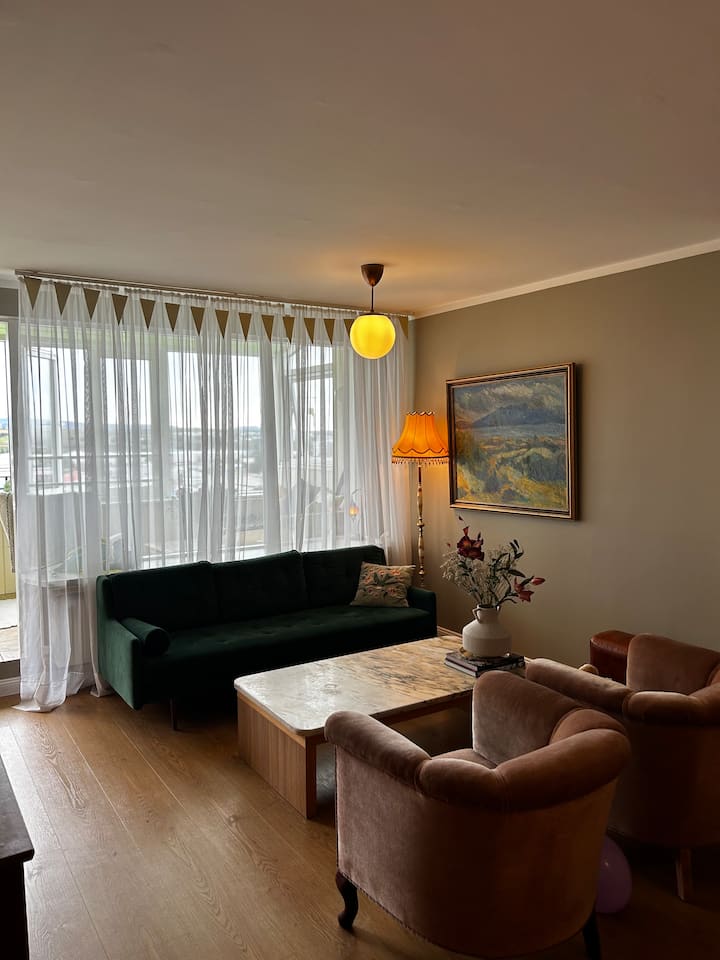 Brighttop Floor Apartment With Stunning Views - Reikiavik