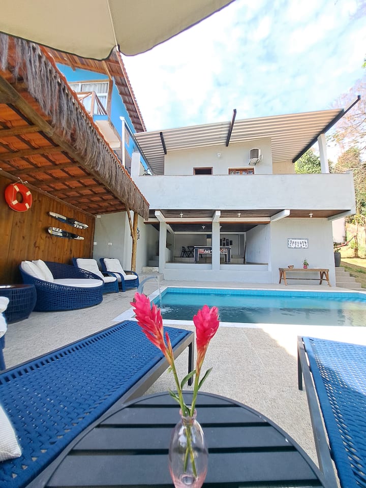 Chalé Com Piscina E ÁRea Gourmet Até 6 Pessoas - Ilhabela