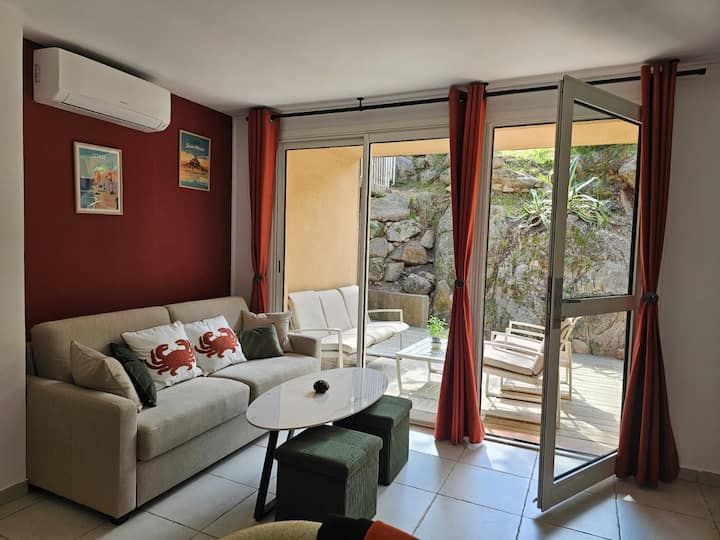 Appartement 6 Personnes - Soléa 216 - Vue Nature - Serra-di-Ferro