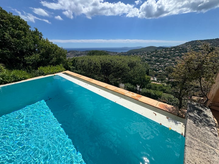 Très Belle Villa Vue Mer à 180 Degrés ! - Cavalaire-sur-Mer