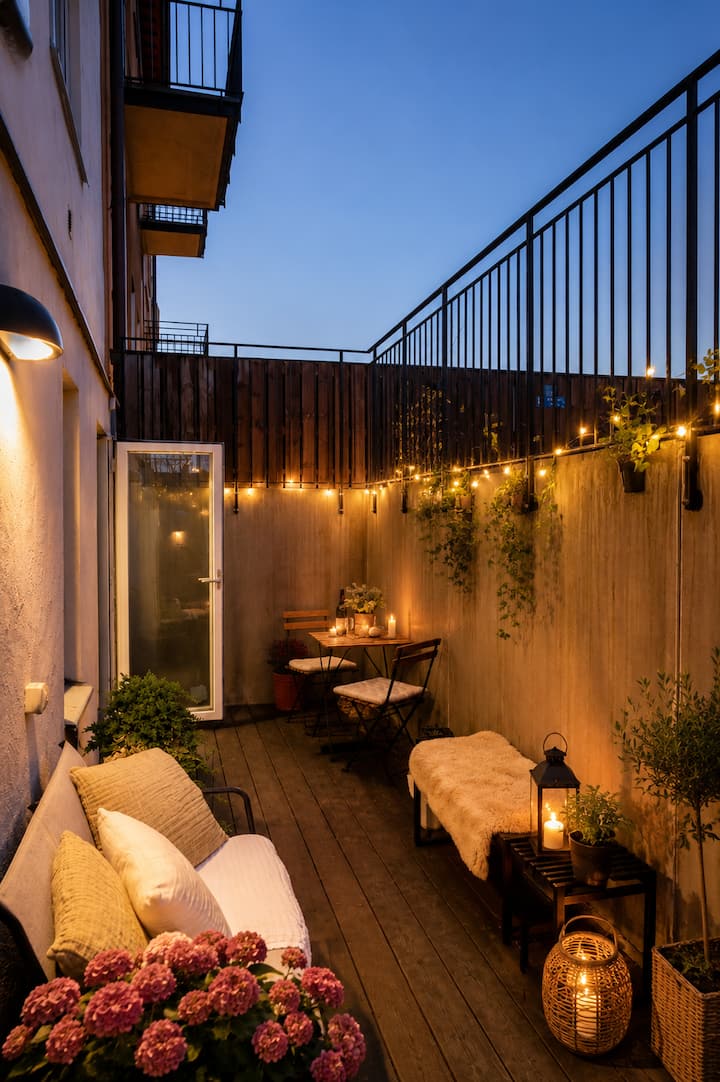 Stylish 2br • 10 Min To City C• Private Terrace - Stockholm