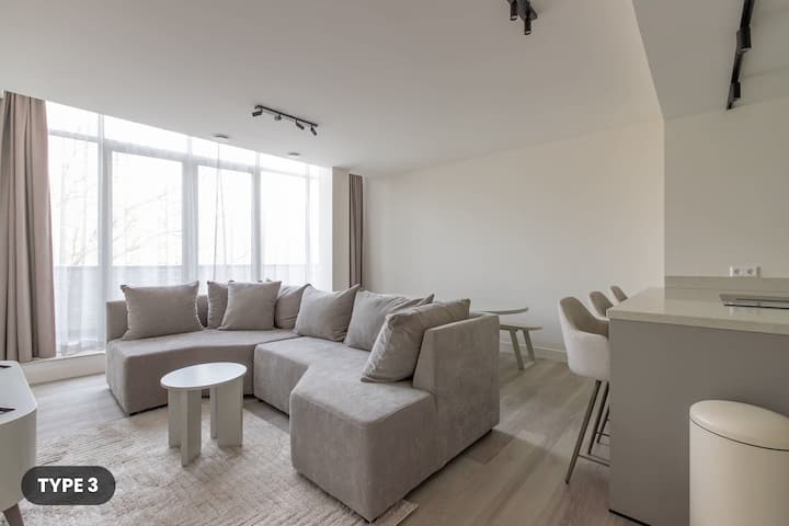 Modern 3br Apartment In Rotterdam Centre - 로테르담