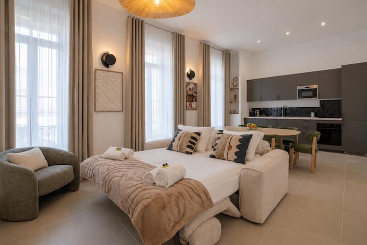 Centre Cannes – Appartement Neuf – 8 Pers - Cannes