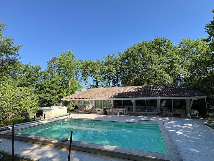 Maison Avec Piscine Et Grand Parc Arboré - La Teste-de-Buch