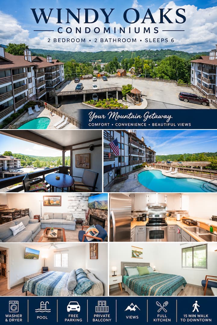 Smoky Haven/15 Min Walk To Dwtn/pool/free Parking - Gatlinburg, TN