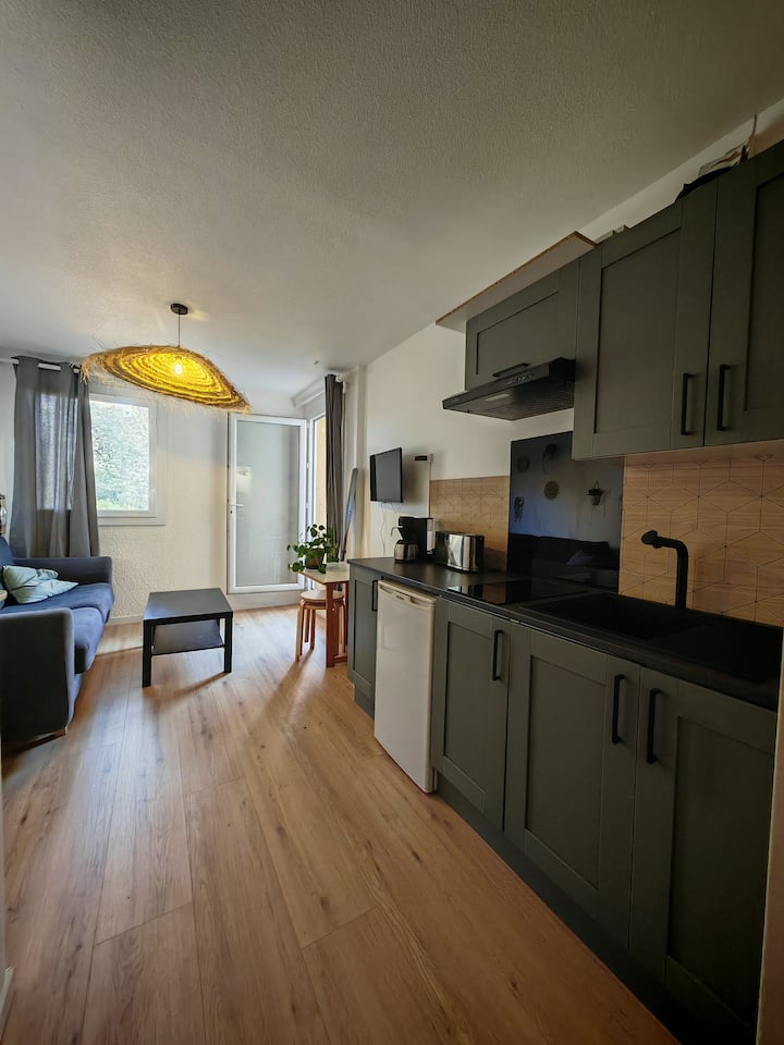 Studio Avec Terrasse Proche Plage Et Commerces - Argelès-sur-Mer